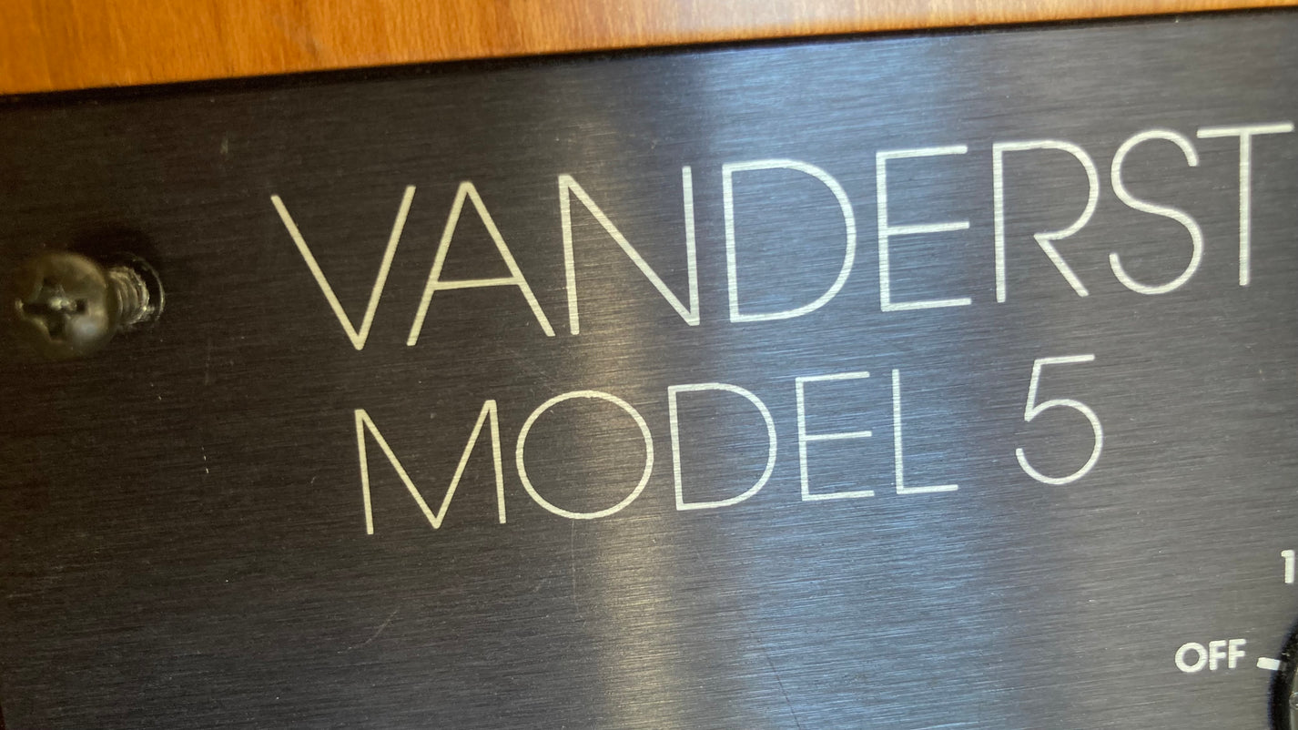 Vandersteen Model 5 Pre-Owned – Audio Connection