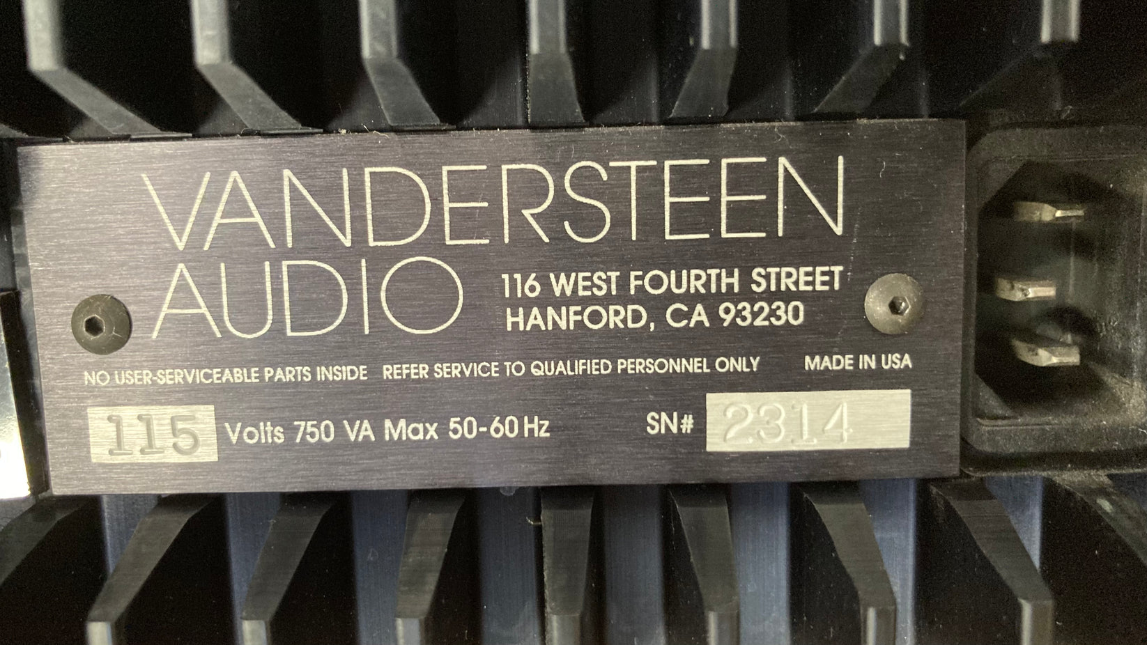 Vandersteen Model 5 Pre-Owned – Audio Connection