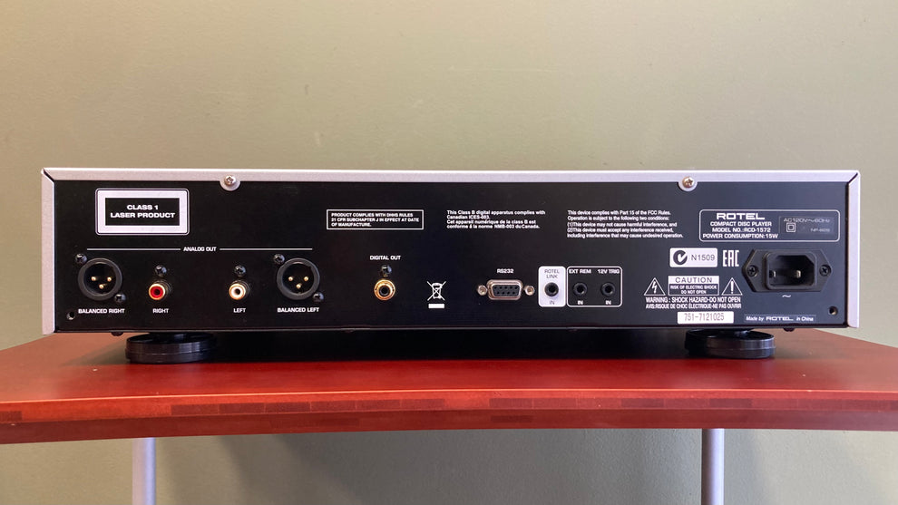 Rotel RCD-1572 Demo – Audio Connection